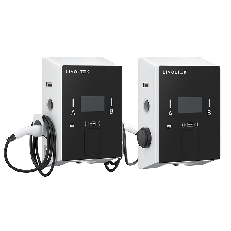 BUSH Business AC EV Charger_2*3.7KW(1P), 2*22kW(3P)